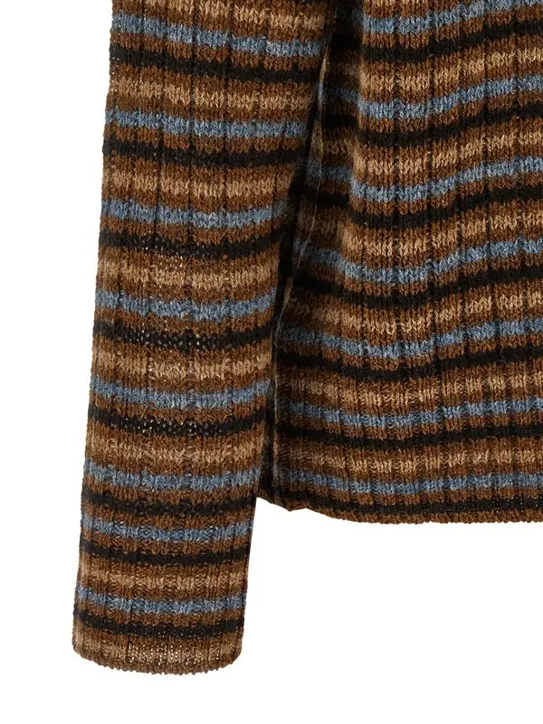 Prada Boat Neck Knitted Sweater