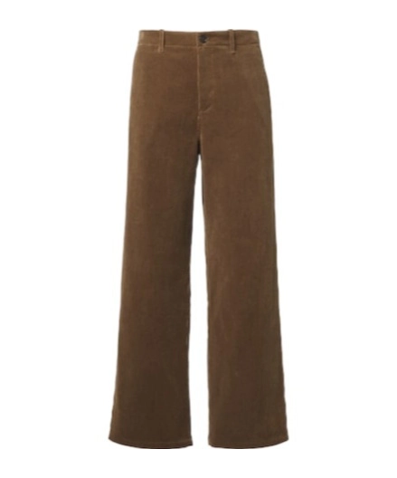JIL SANDER Cotton Corduroy Wide-leg Pants