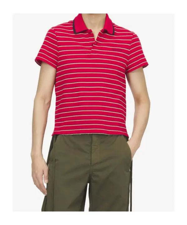 Alexander McQueen Striped Polo Shirt