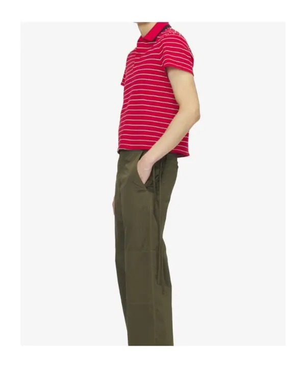 Alexander McQueen Striped Polo Shirt