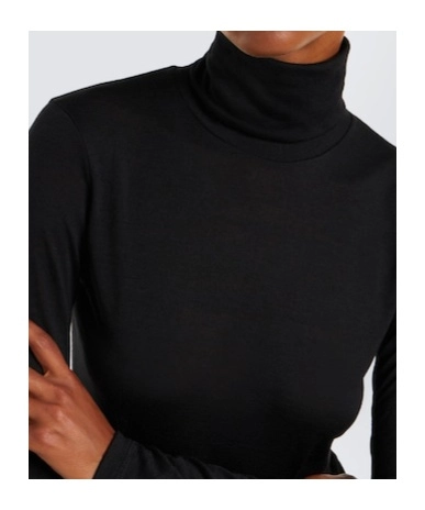 JIL SANDER Jersey Turtleneck Top
