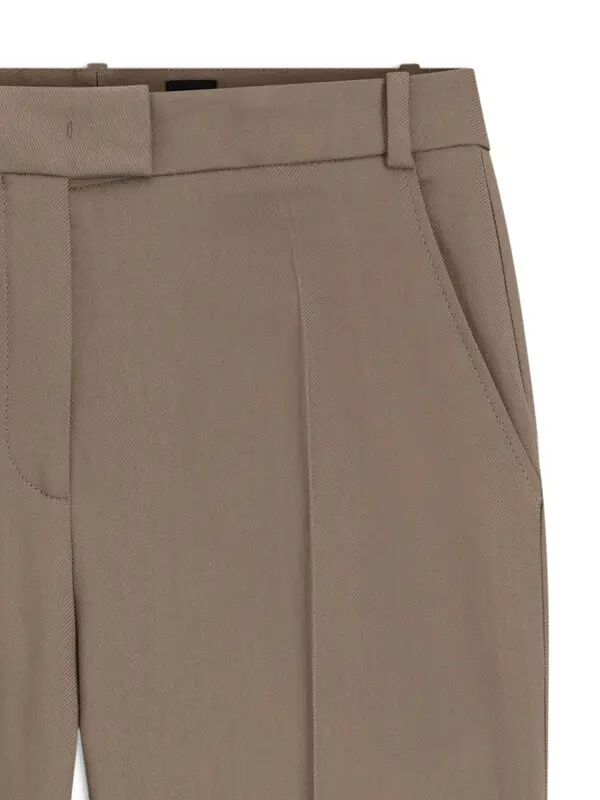 Hugo Boss Flared-fit Stretch Gabardine Trousers