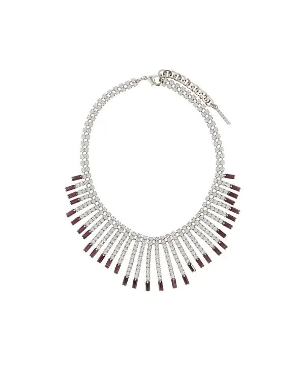 Alessandra Rich Metal Necklace - Silver