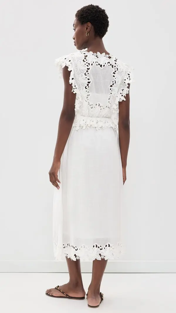 Sea Eleannora Embellished Midi Dress
