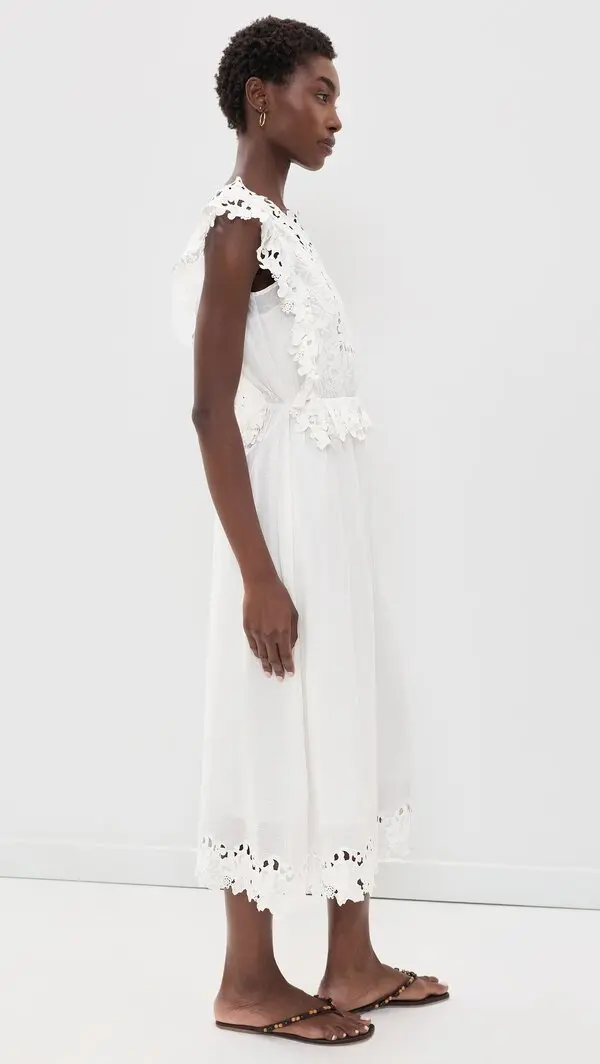 Sea Eleannora Embellished Midi Dress