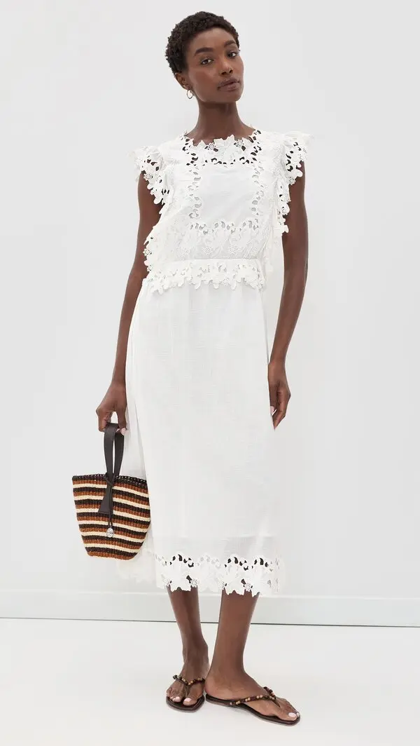 Sea Eleannora Embellished Midi Dress