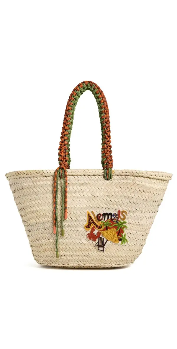 ALEMAIS Island Cove Maxi Macrame Basket