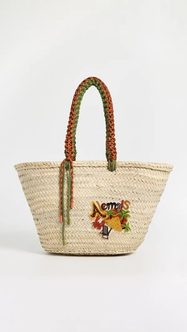 ALEMAIS Island Cove Maxi Macrame Basket
