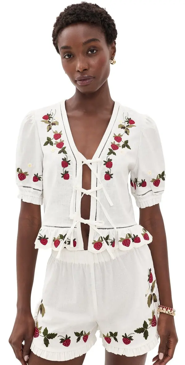 Sea Bindi Strawberry Top
