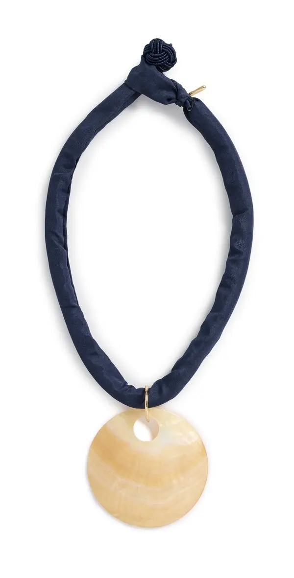 LOGAN TAY Cord Shell Necklace