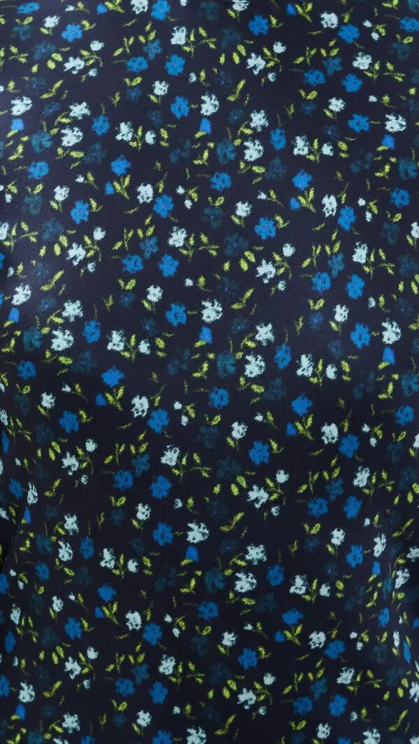 LEE MATHEWS Bella Silk Maxi Dress In Floral Print