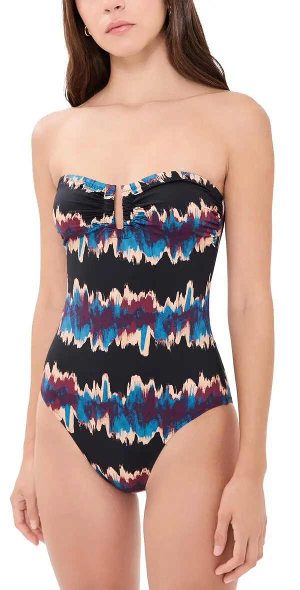 Ulla Johnson Monterey Strapless Maillot Piece