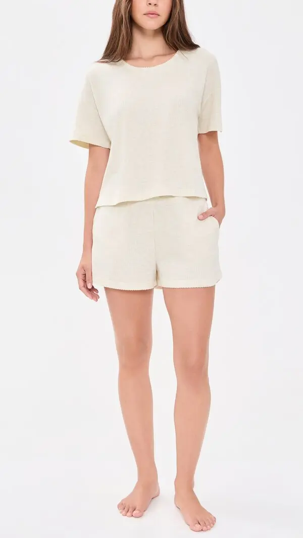 PJ Salvage Weekend Waffles Shorts