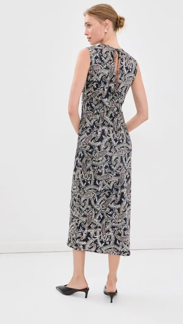 Veronica Beard Sleeveless Midi Gemma Dress