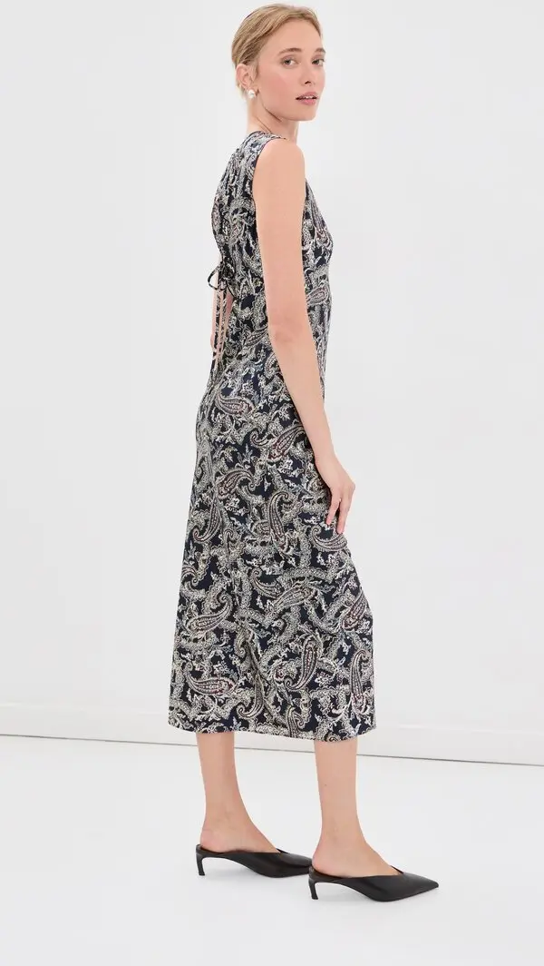 Veronica Beard Sleeveless Midi Gemma Dress
