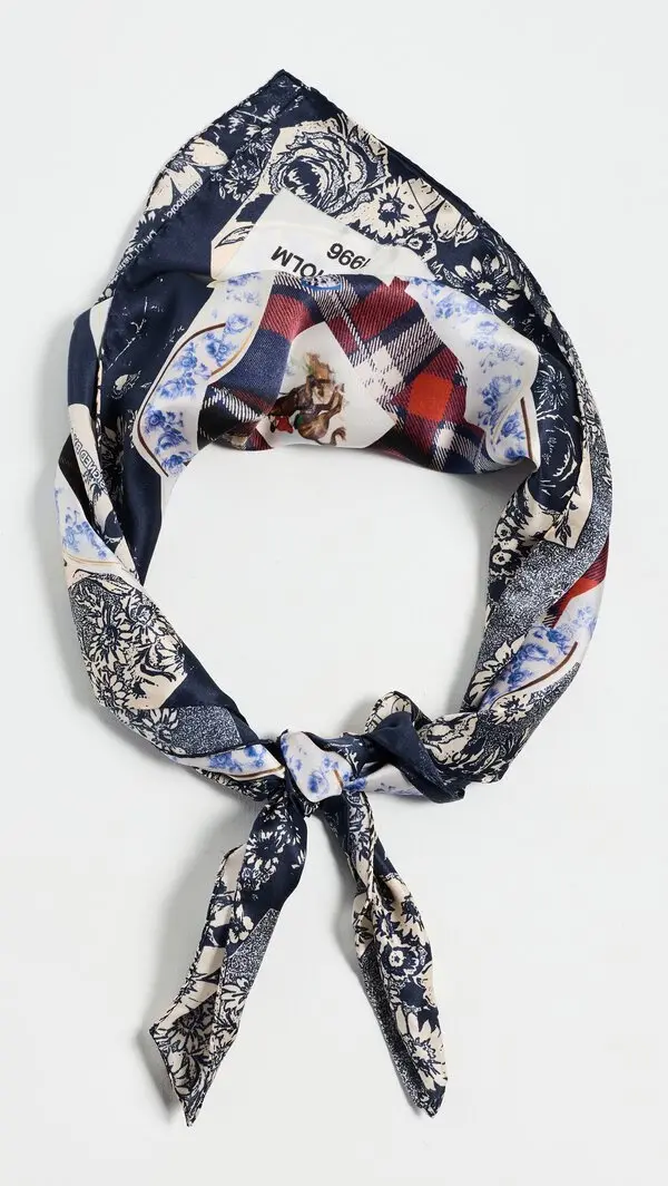Acne Studios Volta Check Scarf