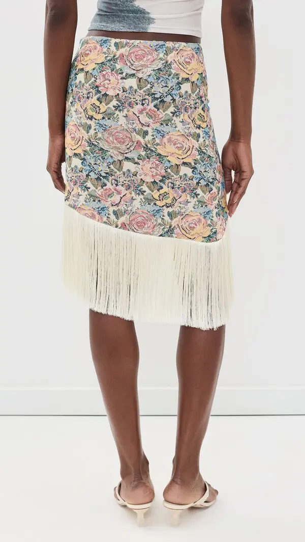 YELLOW THE LABEL Gretchen Jacquard Skirt