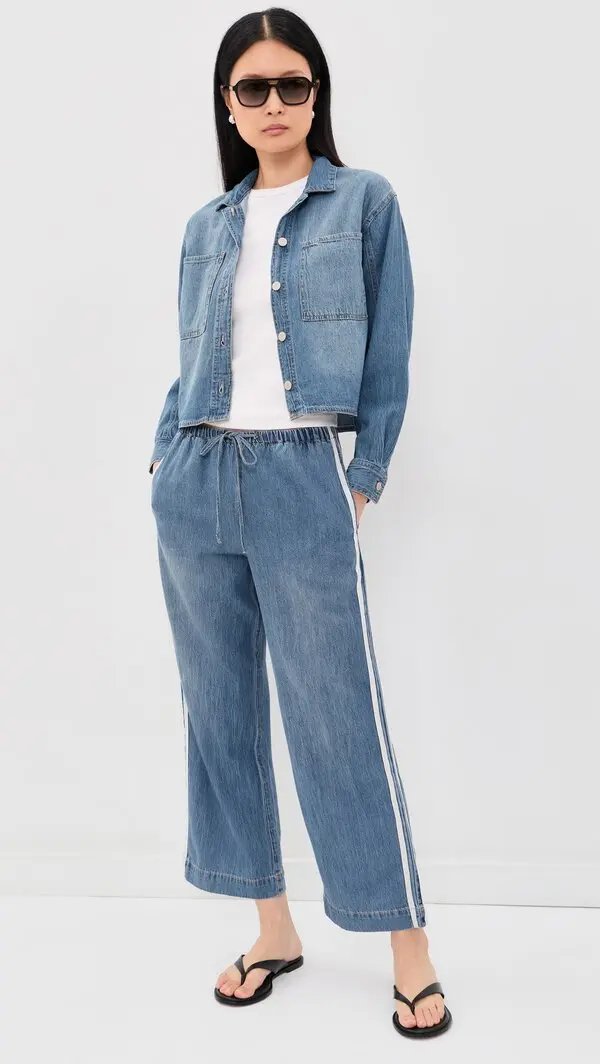 Z Supply Sidelines Denim Pants