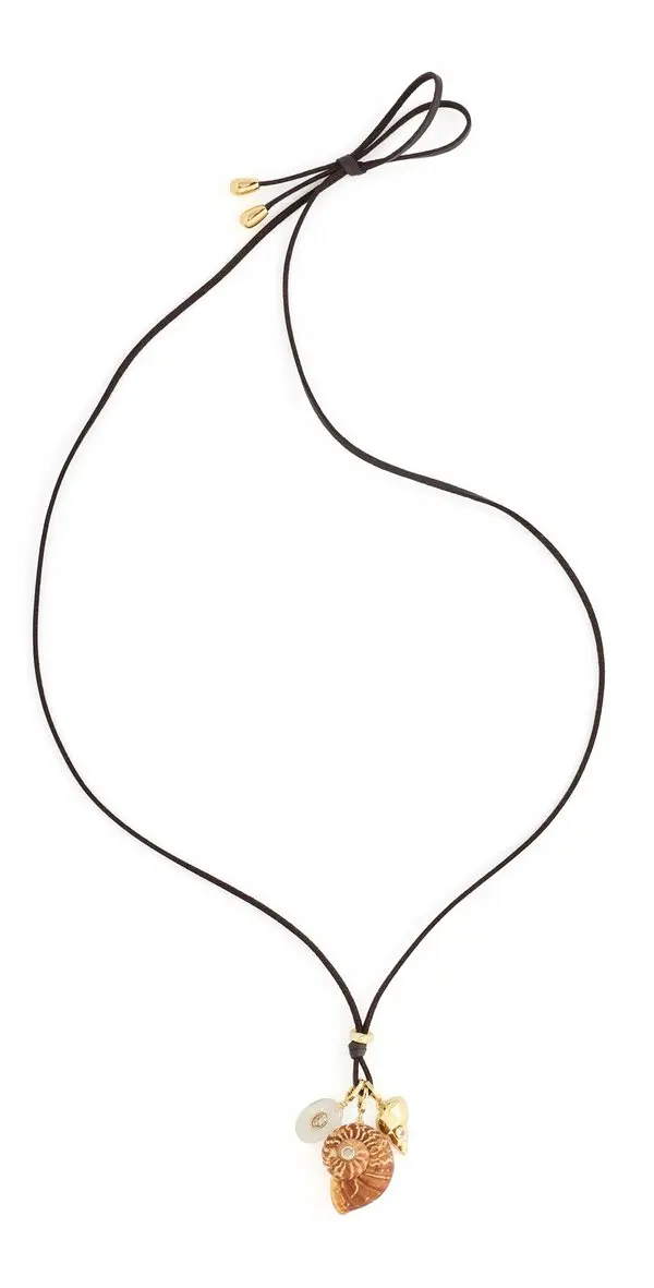 Éliou Area Charm Wrap Necklace - Multi