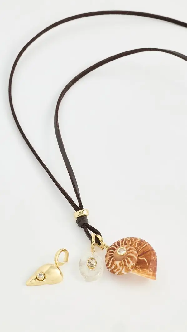 Éliou Area Charm Wrap Necklace