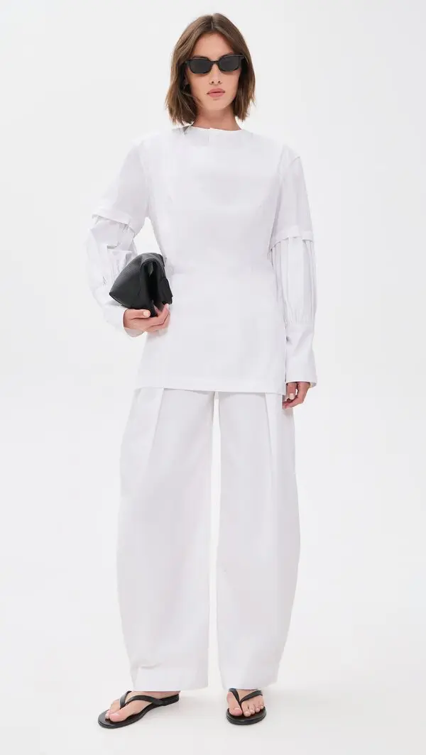 THE LATEST Camicia Doppia Blouse