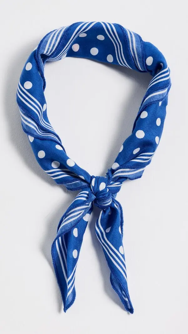 Clare V. Polka-dot Bandana
