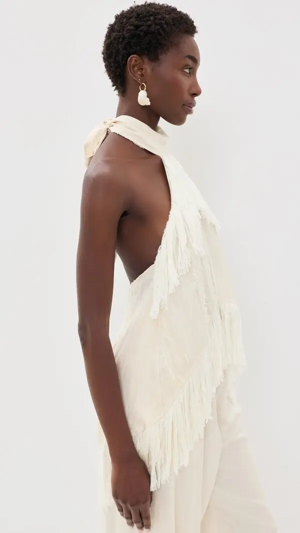 YELLOW THE LABEL Jones Fringe Top