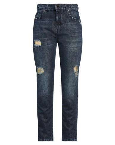 Pinko Jeans Size Cotton, Lyocell, Metal Fiber - Blue