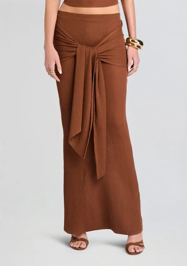 SEROYA Santee Knit Maxi Skirt