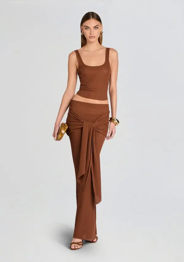 SEROYA Santee Knit Maxi Skirt