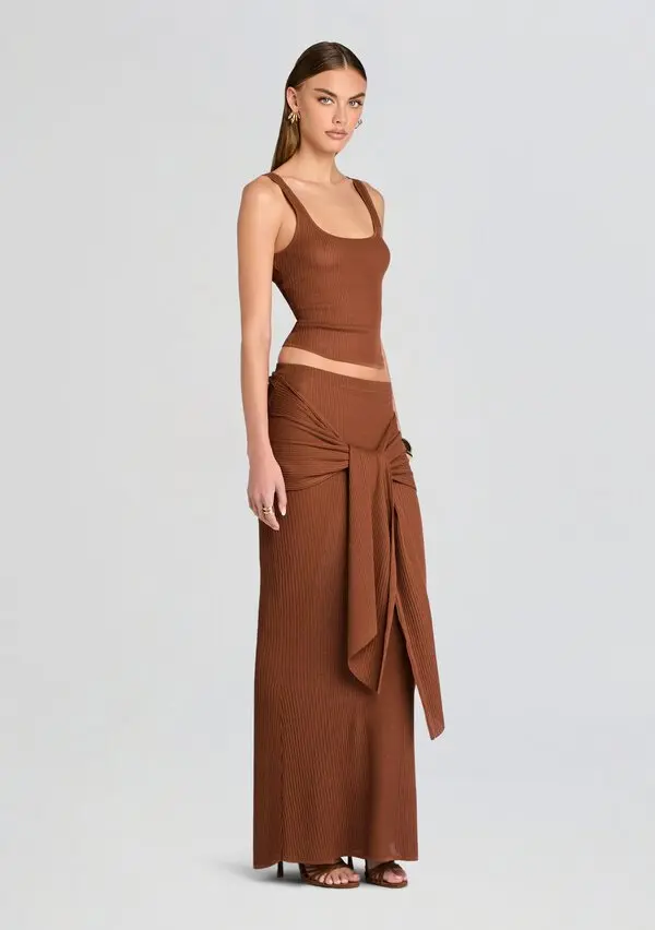 SEROYA Santee Knit Maxi Skirt