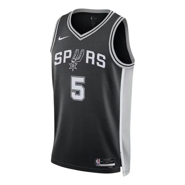 Nike San Antonio Spurs Icon Edition Swingman Jersey - Black