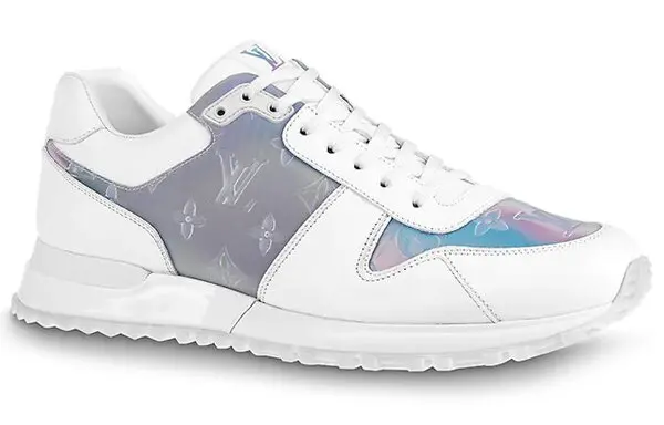 LOUIS VUITTON Run Away Sneakers 'white With Transparent Monogram