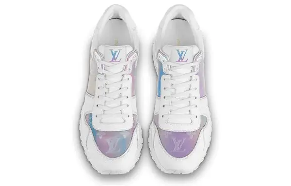 LOUIS VUITTON Run Away Sneakers 'white With Transparent Monogram