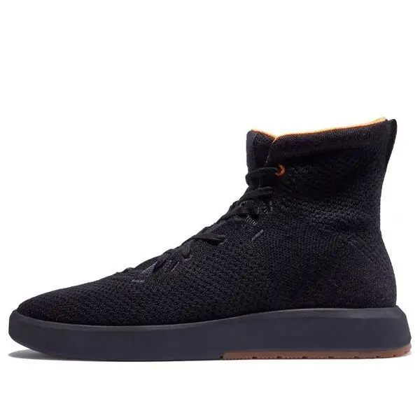 Timberland Truecloud Ek+ Knit Chukka Shoes 'black Orange - Black/orange