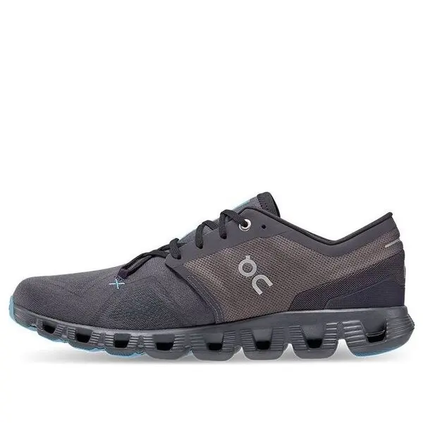 On Cloud X 3 Sneakers - Eclipse Magnet