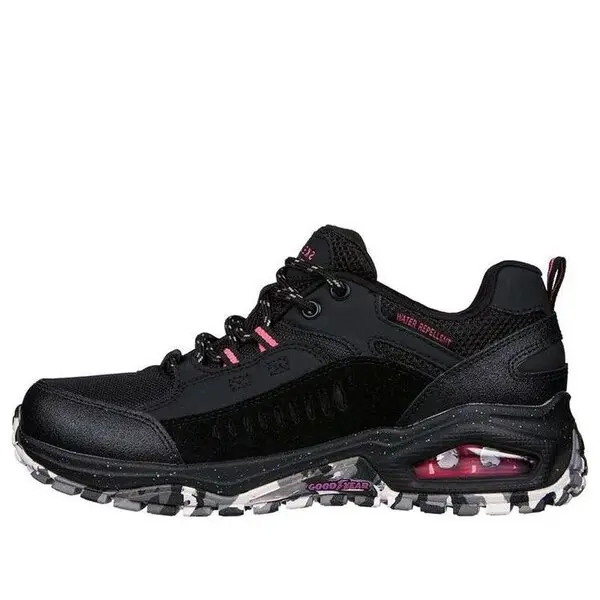 Sketchers Uno Trail Cool Trek Athletic Sneakers - Black/pink