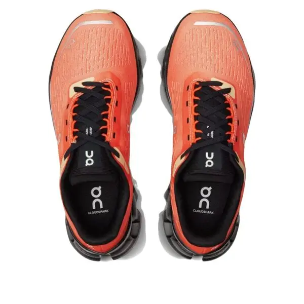 On Cloudspark Sneakers - Flame/black