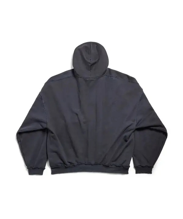 Balenciaga Logo Printed Zip-up Jacket
