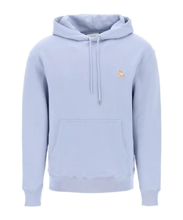 Maison Kitsuné Bold Fox Head Patch Drawstring Hoodie