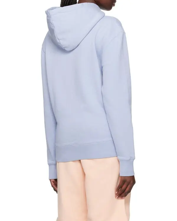Maison Kitsuné Bold Fox Head Patch Drawstring Hoodie