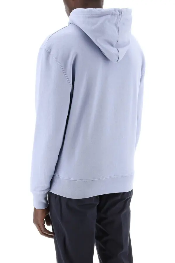 Maison Kitsuné Bold Fox Head Patch Drawstring Hoodie