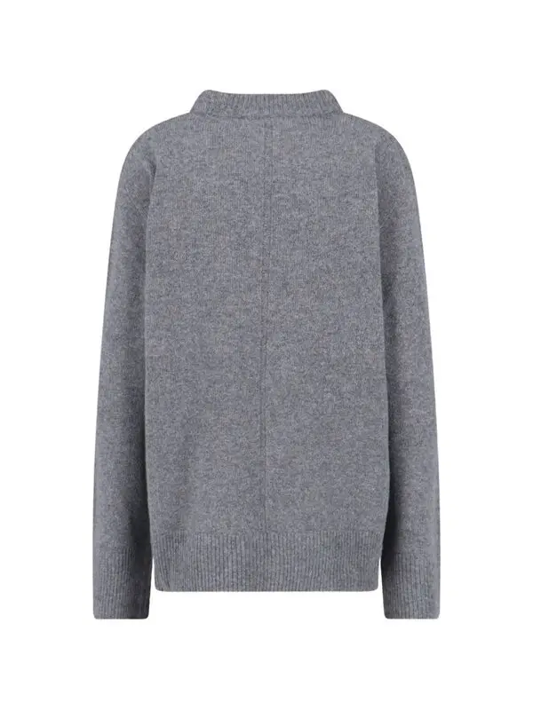 THE ROW Crew Neck Sweater - Gray
