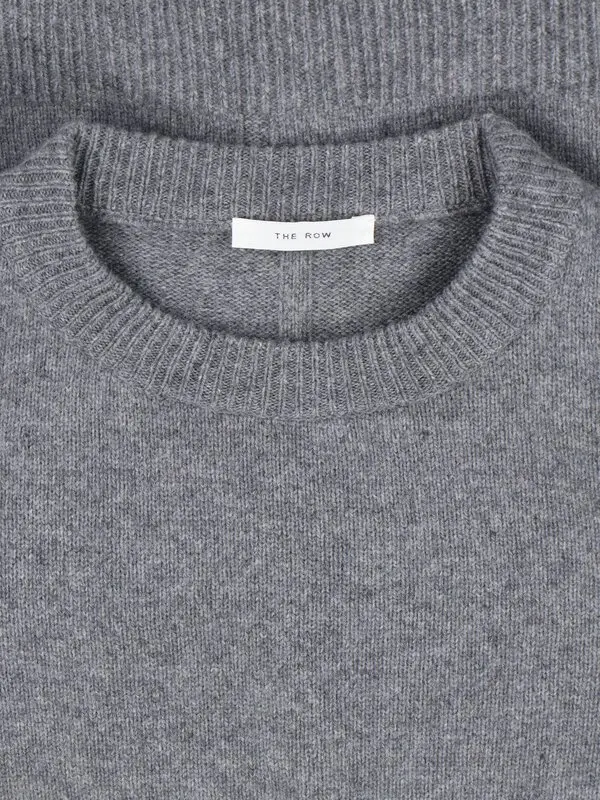 THE ROW Crew Neck Sweater - Gray