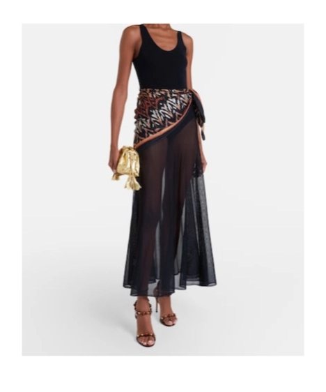 Zimmermann Aster Scarf-detail Maxi Dress