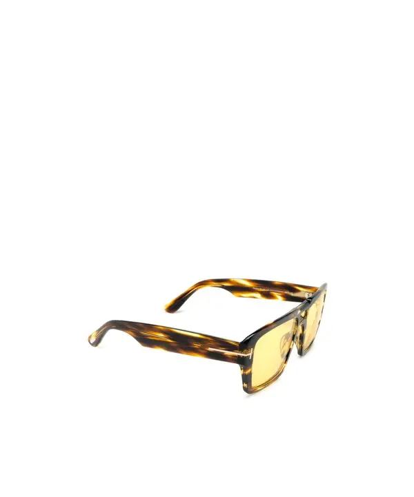 TOM FORD Redford Square Frame Sunglasses