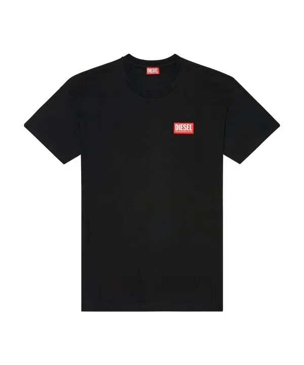 DIESEL® T-boxt-lab Jacquard Logo Patch T-shirt