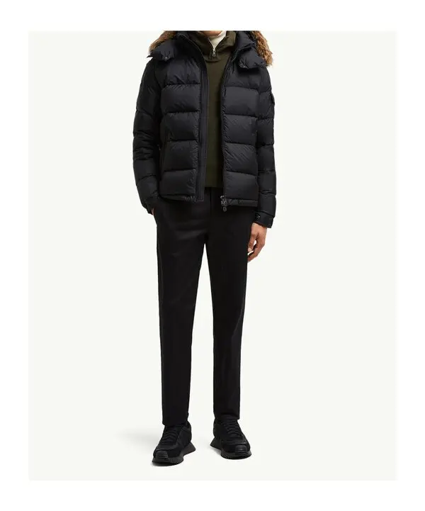 Moncler Mayaf Hooded Short Down Jacket