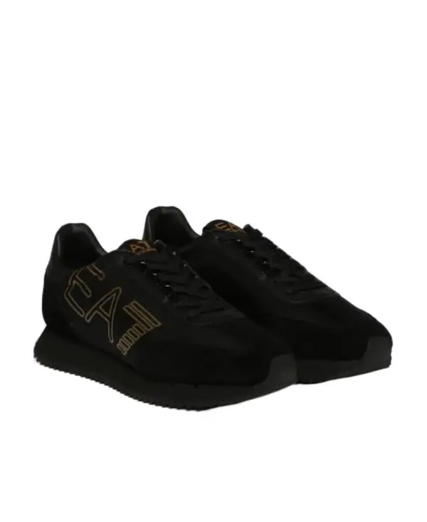 EA7 Vintage Logo Printed Sneakers