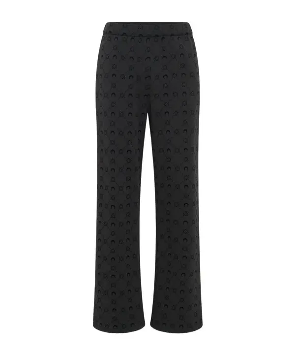 MARINE SERRE Moonogram Sweatpants - Black